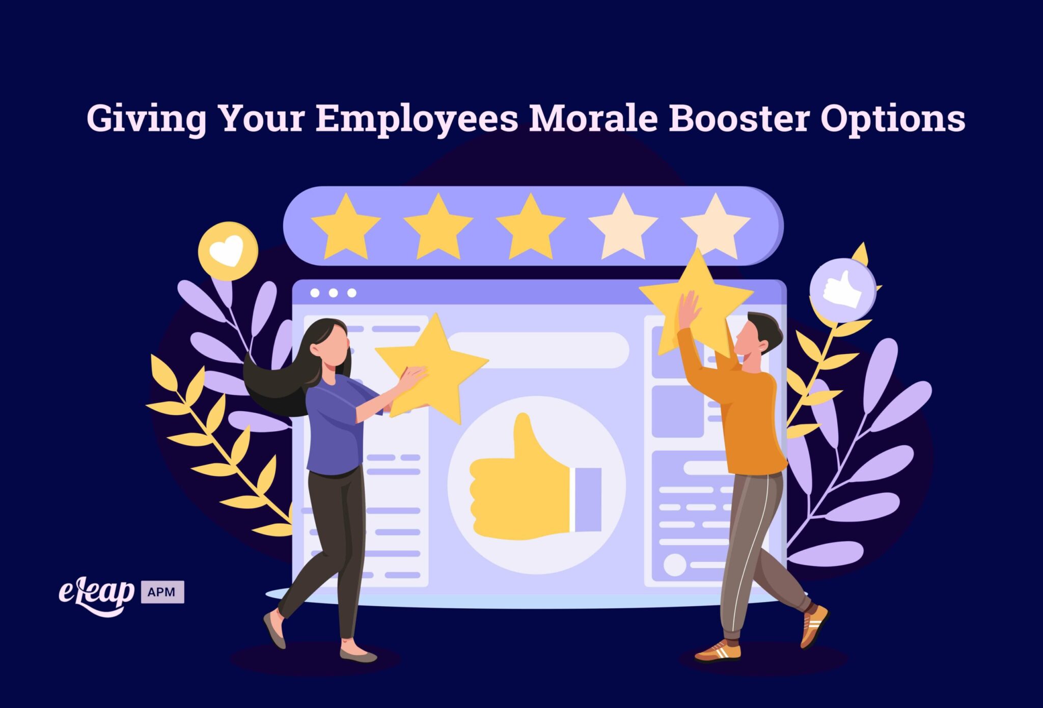 Giving Your Employees Morale Booster Options - eLeaP